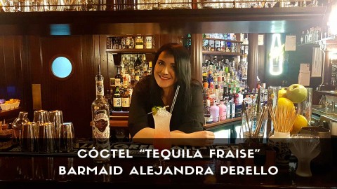 Cóctel Pisco Punch, del bartender Alberto Martínez | Copas Con Estilo